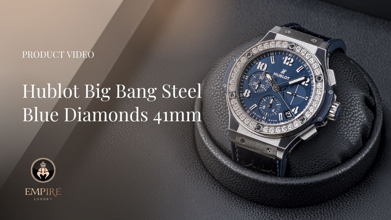 Hublot Big Bang Steel Navy Blue 41mm - Thiết Kế Thể Thao Đầy Xa Xỉ Với ...