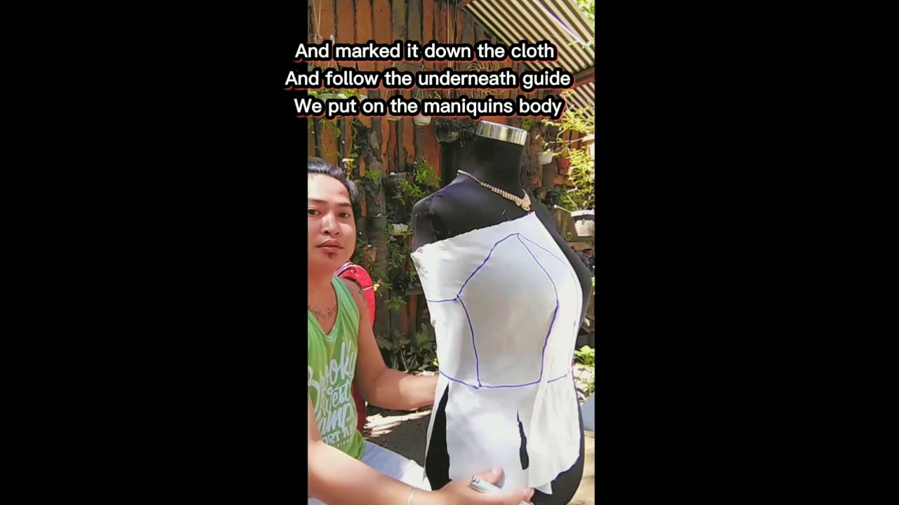 DIY a STRAPLESS BODICE PATTERN (TUTORIAL) - YouTube