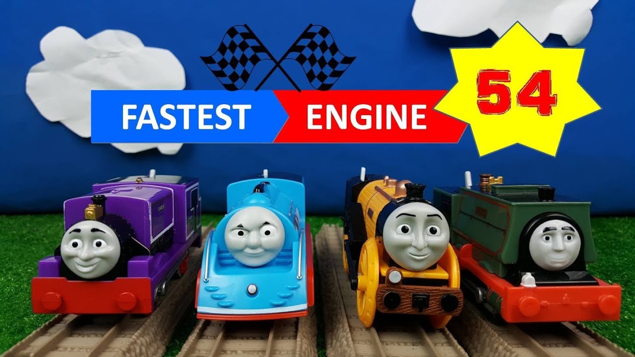 Thomas and Friends- The World's FASTEST ENGINE Competition #54 - YouTube