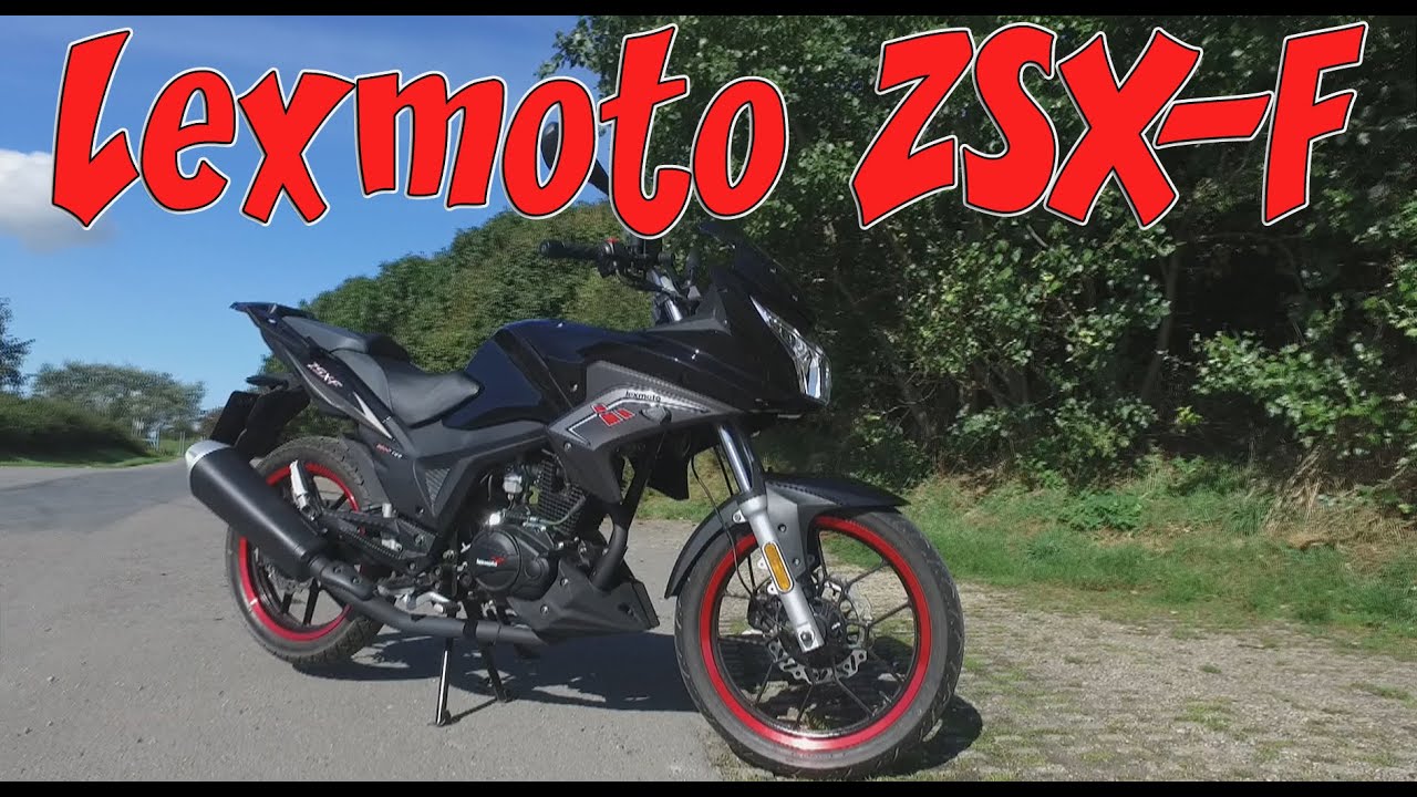 Lexmoto ZSX-F Full review. - YouTube