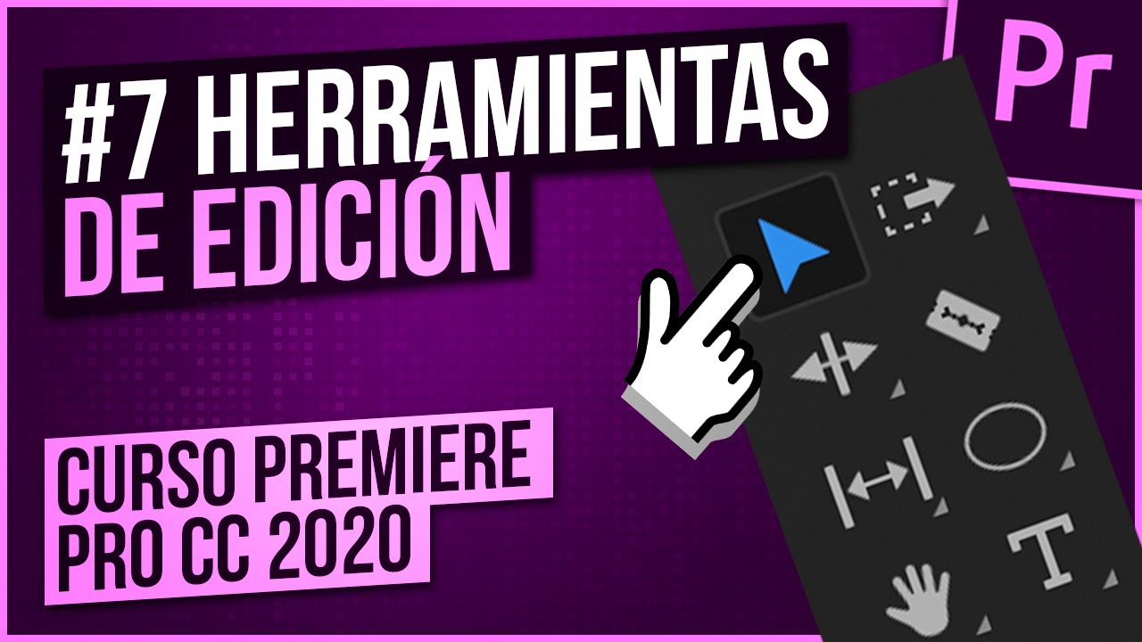 ⚙️ Conoce TODAS las HERRAMIENTAS de PREMIERE PRO CC | CAP#7 CURSO ADOBE ...