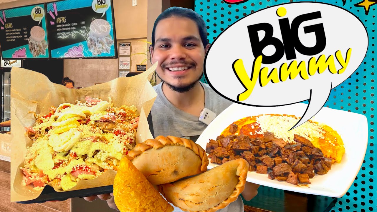 Big! Yummy! VENEZUELAN Food! (1st Time Trying Series) - YouTube