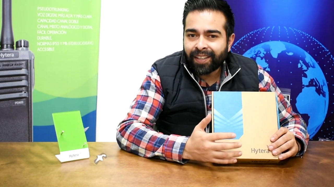 UNBOXING RADIO DMR PD406 HYTERA EN RADIOSYS - YouTube