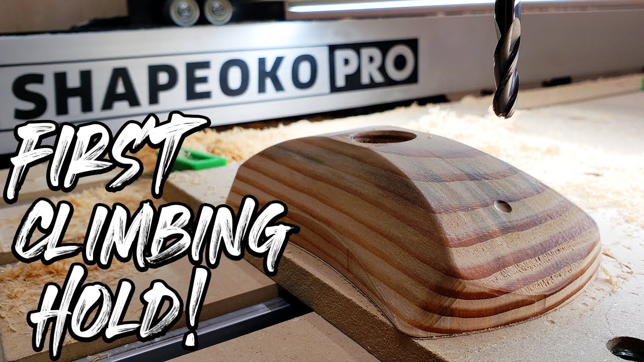 Shapeoko Pro XXL | First CNC Machined Part! - YouTube