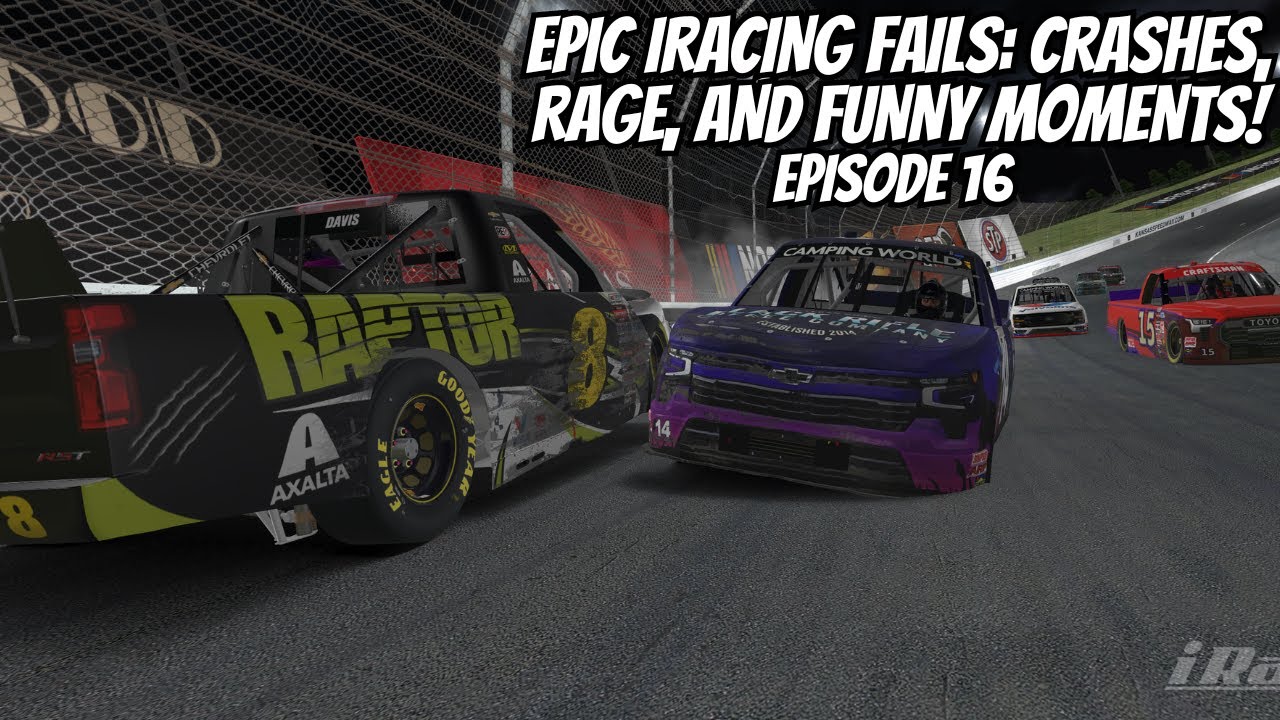 EPIC IRACING FAILS: CRASHES, RAGE, AND FUNNY MOMENTS! EPISODE 16! - YouTube