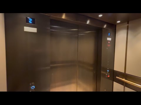 interesting stop on level 3. KONE traction elevators @ nordstrom ...