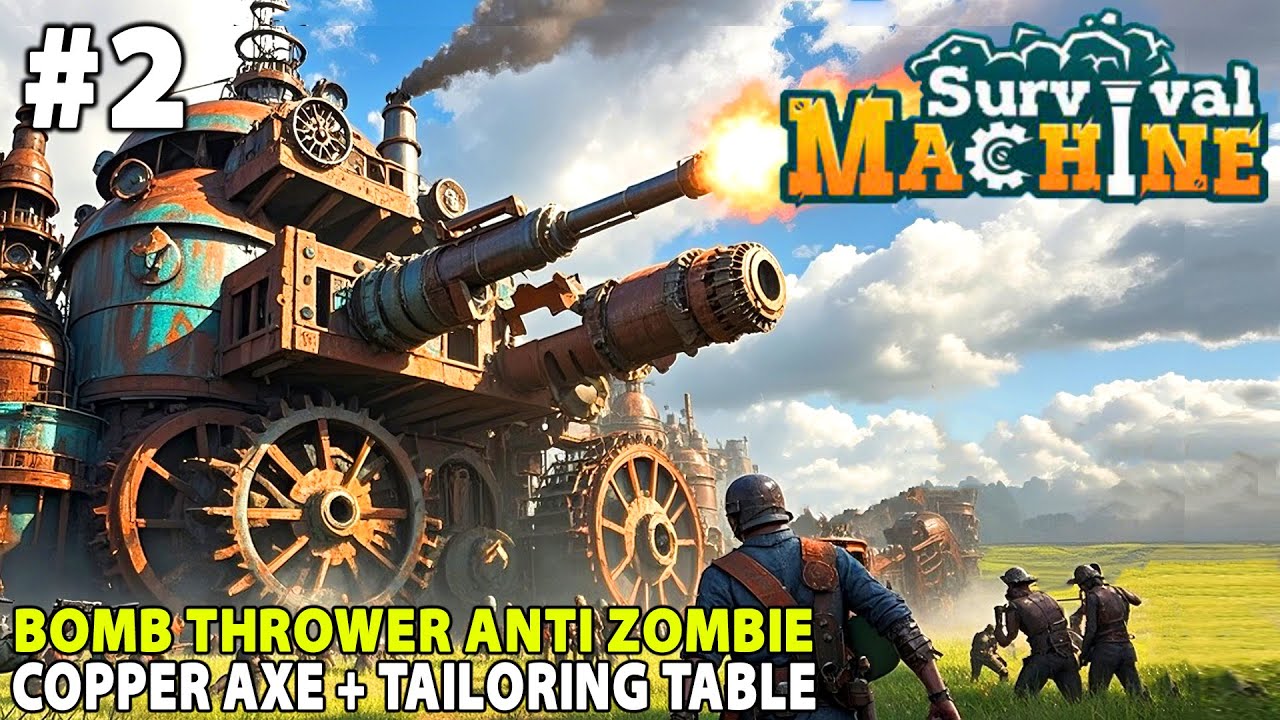 Bomb Thrower Anti Zombie ‼️Buka Area Baru Survival Machine Indonesia ...