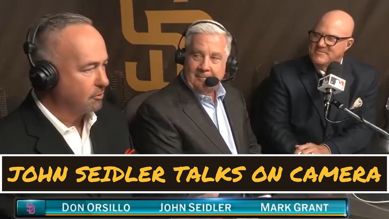 Reaction: John Seidler talks with Don and Mud on Padres broadcast - YouTube