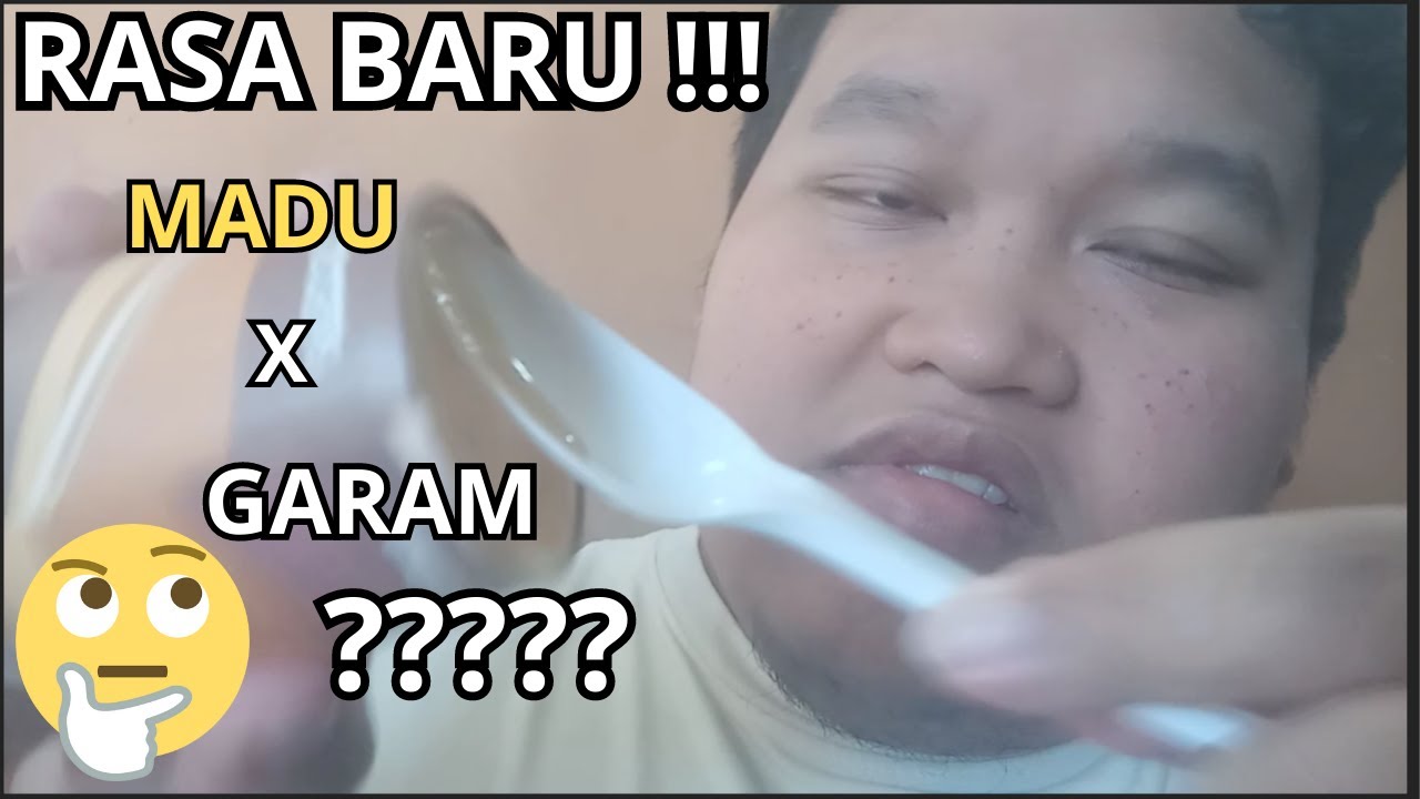 RASA BARU!!! - APAKAH MADU GARAM DAN ROTI ENAK DI MAKAN ??? - YouTube