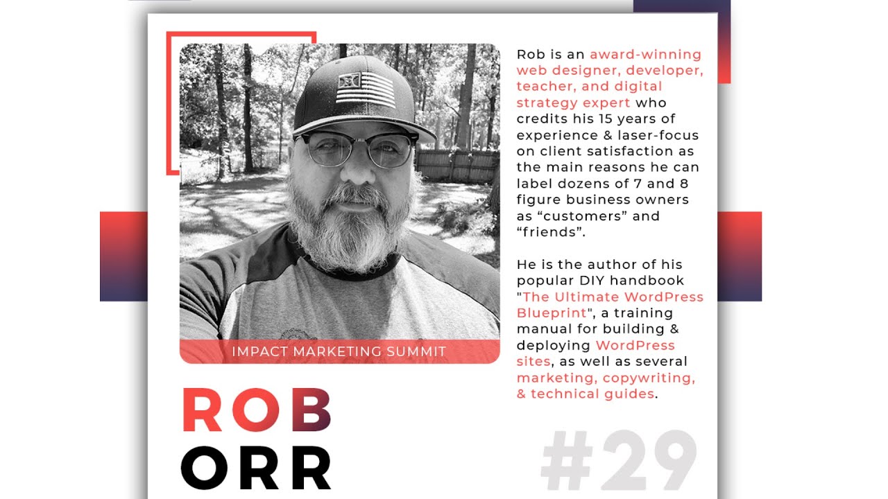 IMS | Rob Orr | 7 Pillars Of Digital Marketing - YouTube