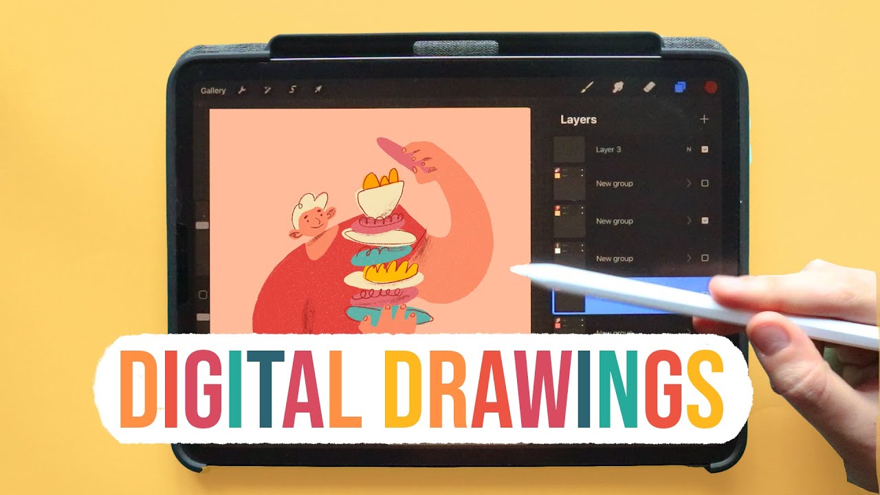 Digital Drawings | Speed Paint - YouTube