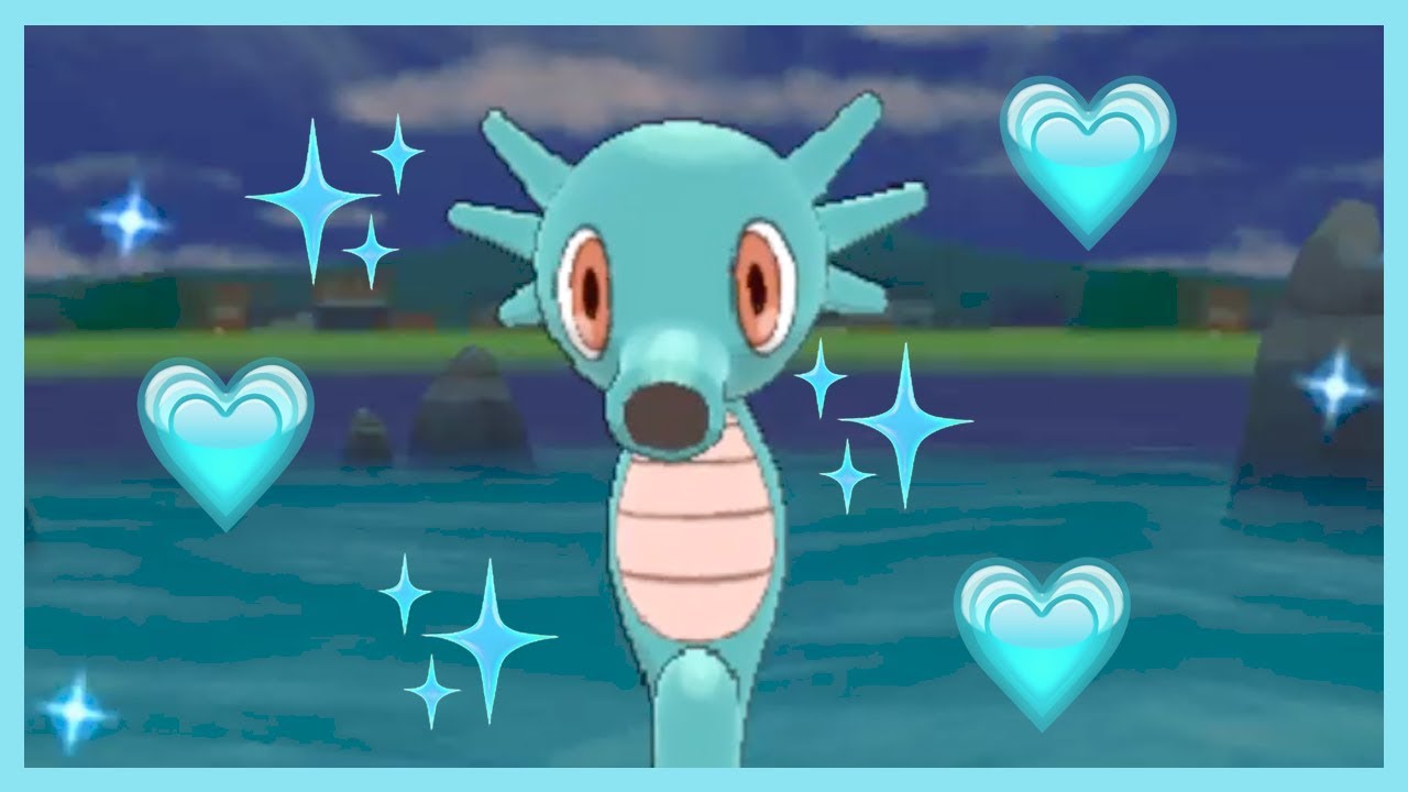 Pokemon Y - Shiny Horsea ☆ - YouTube