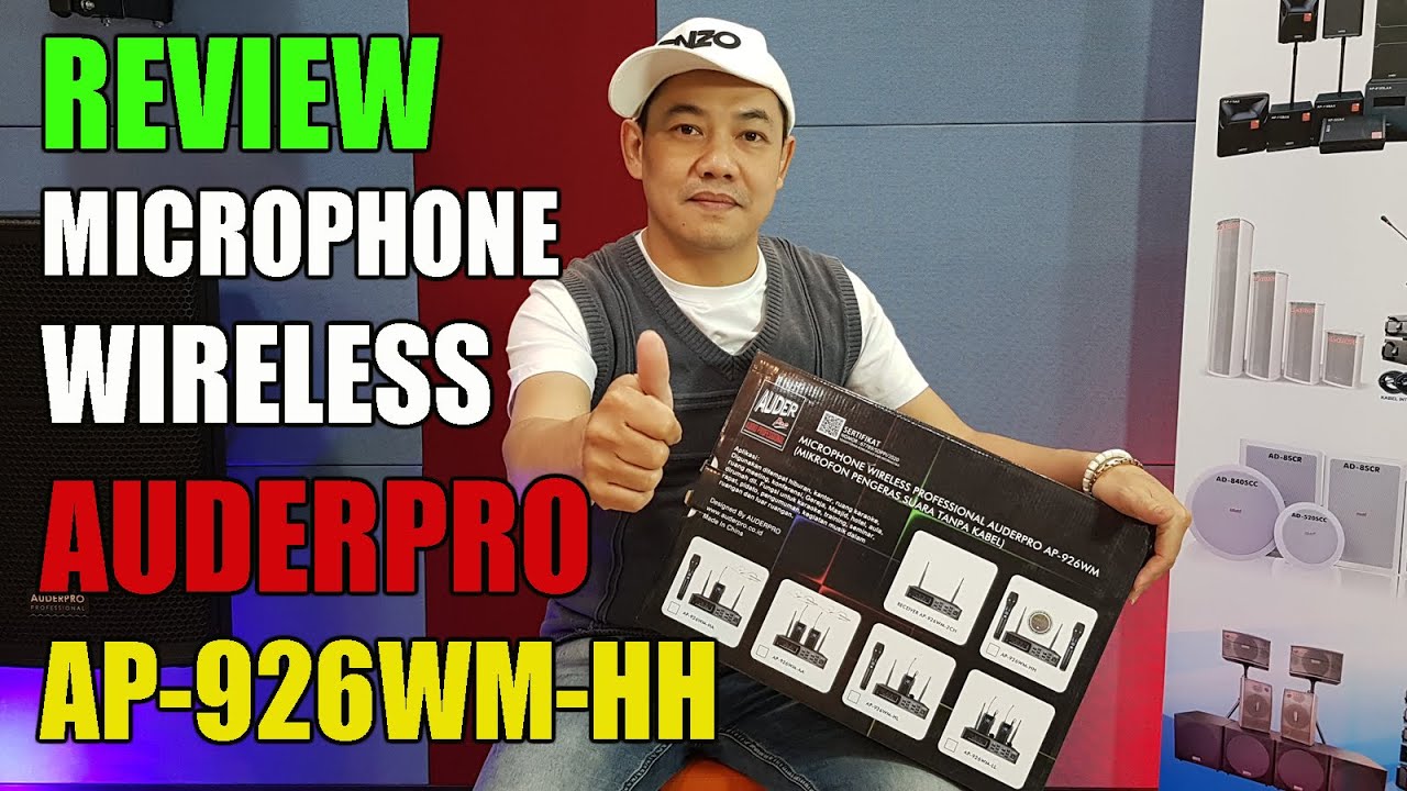 Video review mic wireless auderpro ap 926 - YouTube
