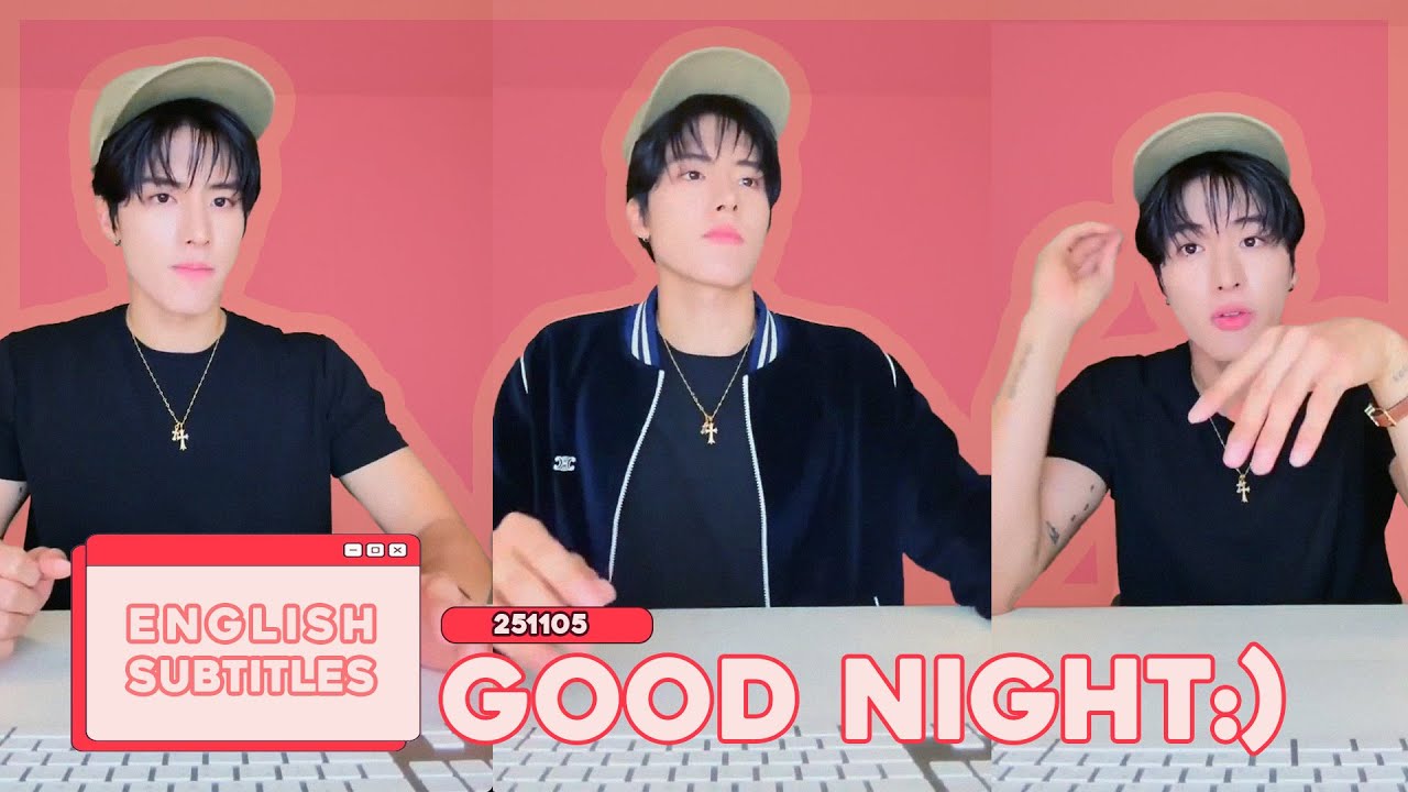 251105 Eric 'Good night :)' Weverse Live (eng subs) - YouTube