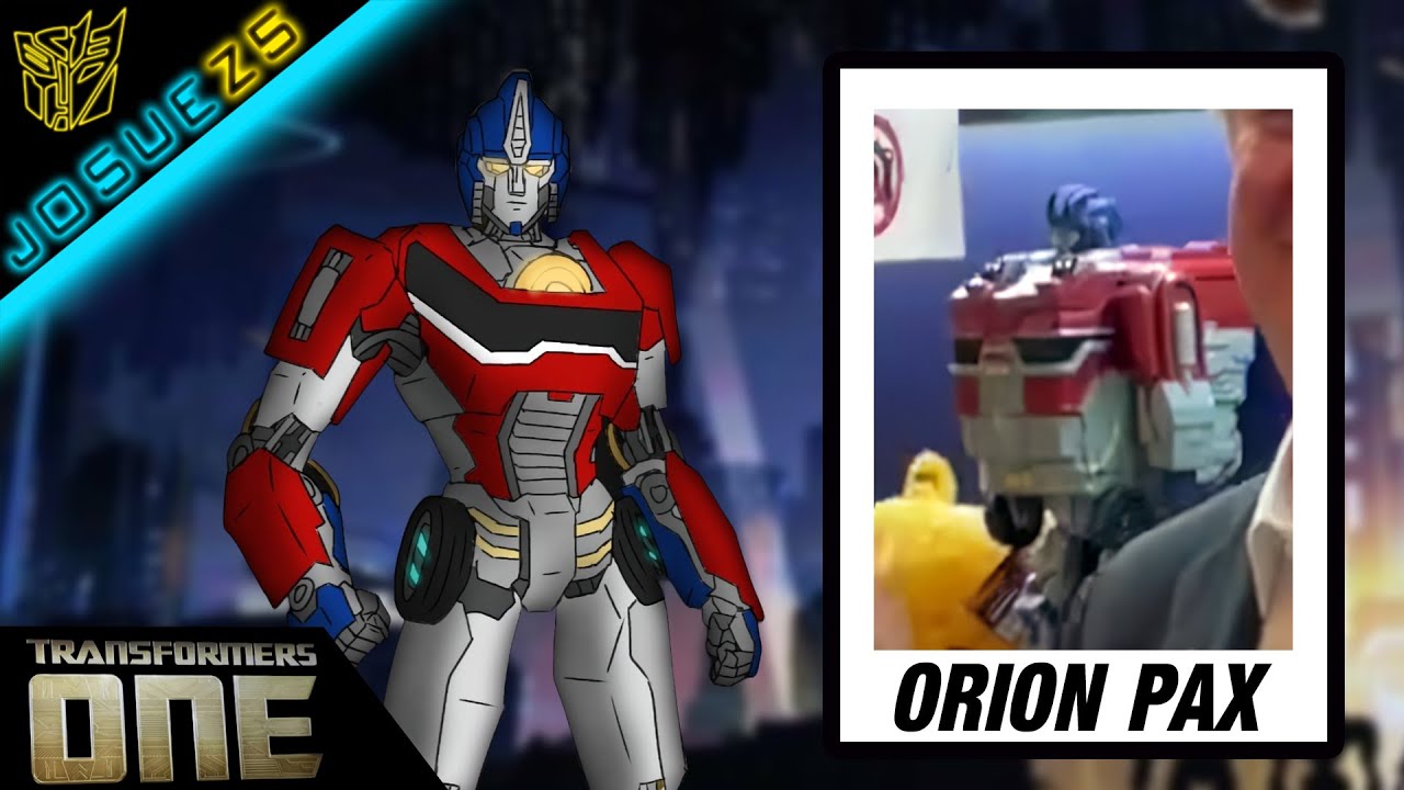 ¡Orion Pax revelado! Tráiler la próxima semana - Transformers One - YouTube