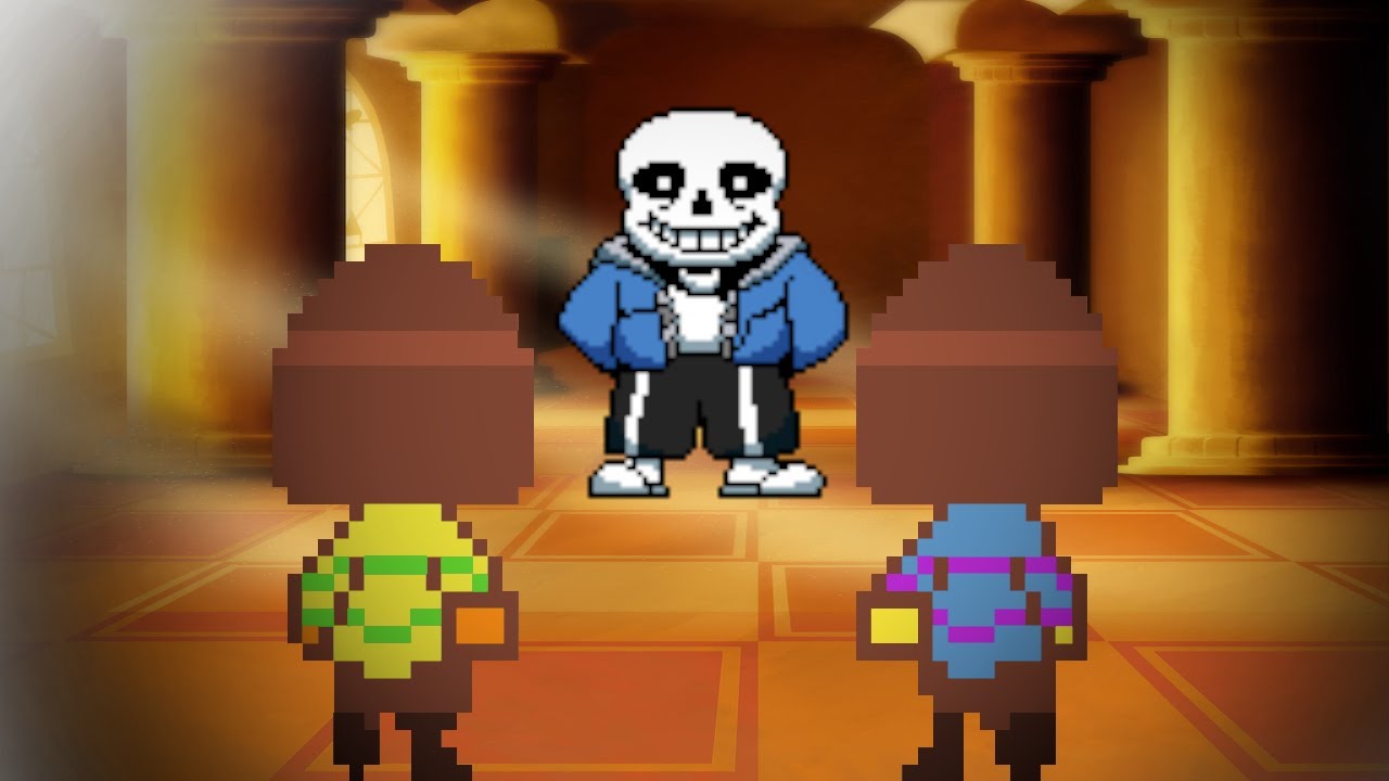 FIGHTING SANS with 2 PLAYERS! - YouTube