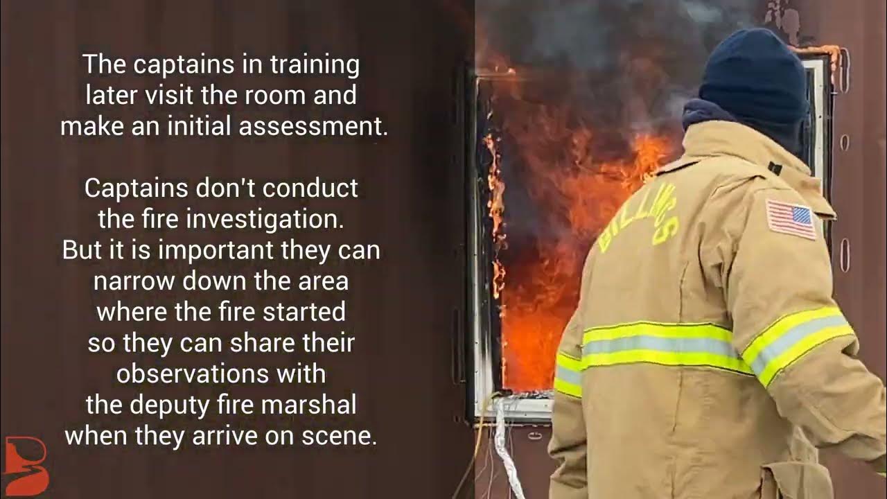 Fire training at the airport for the Billings Fire Department Officer ...