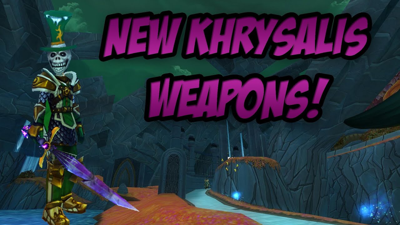 Wizard101: New Khrysalis Weapons - Casting the Talon of Pestilence ...
