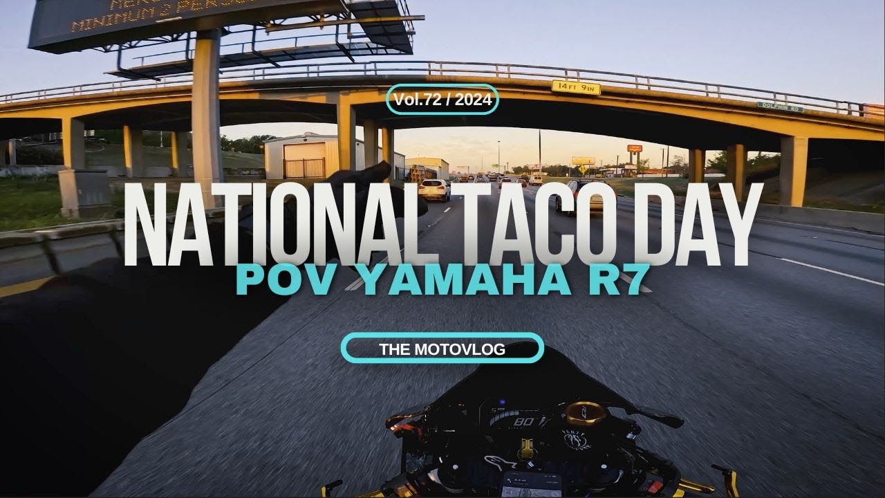 Riding to Work on National Taco Day 🌮 | Fuel City Taco Run! - YouTube