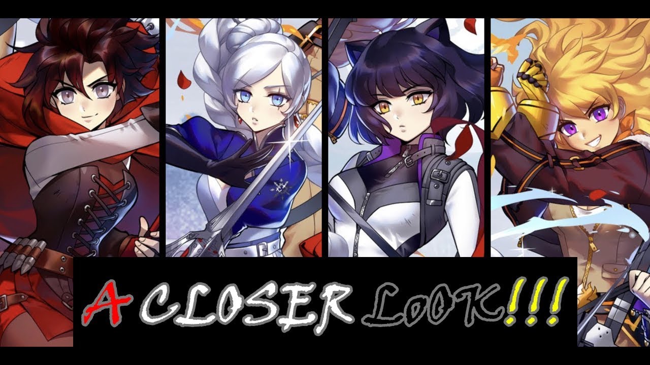 A Closer Look at Team RWBY's Volume 7 Outfits!! - YouTube