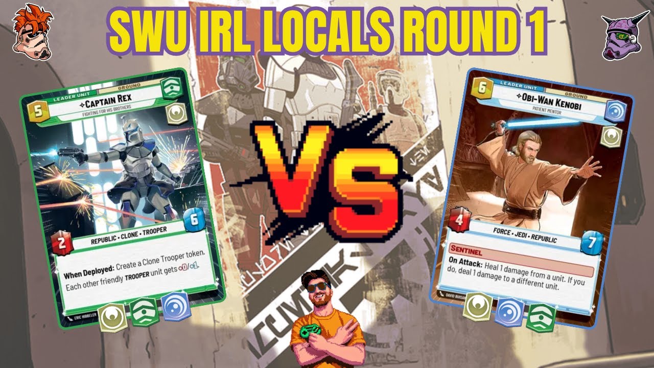 CAPTAIN REX VIGILANCE VS OBI-WAN COMMAND (ROUND 1) | IRL Locals ...