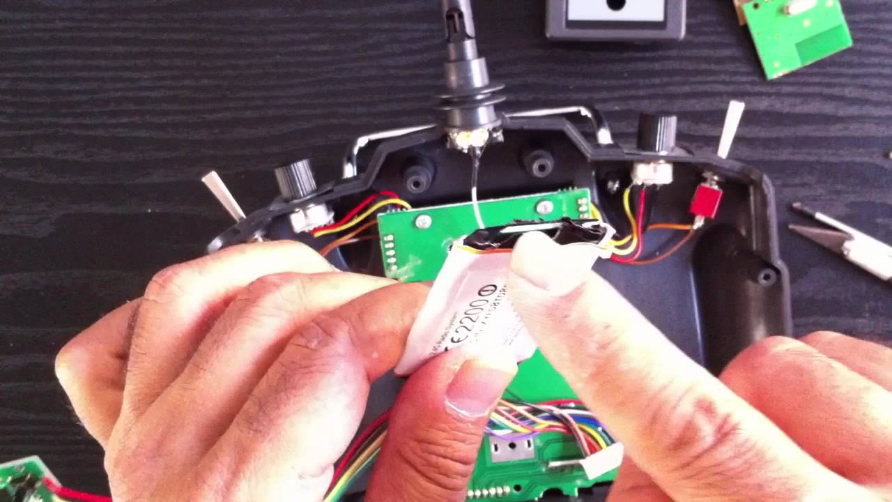 Turnigy 9x FrSky DHT 8ch DIY TX Module Installation 2 Way Telemetry ...