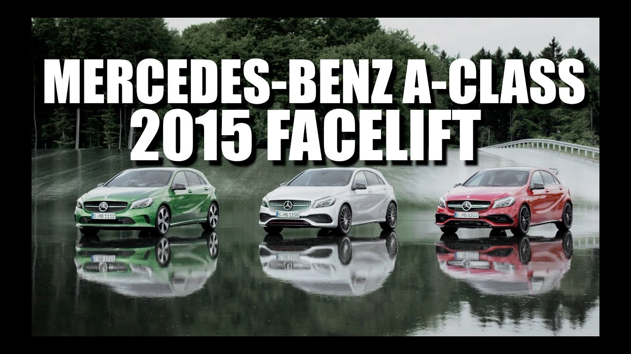 Mercedes-Benz A-Class (2015 FL) (ENG) - Test Drive and Review - YouTube
