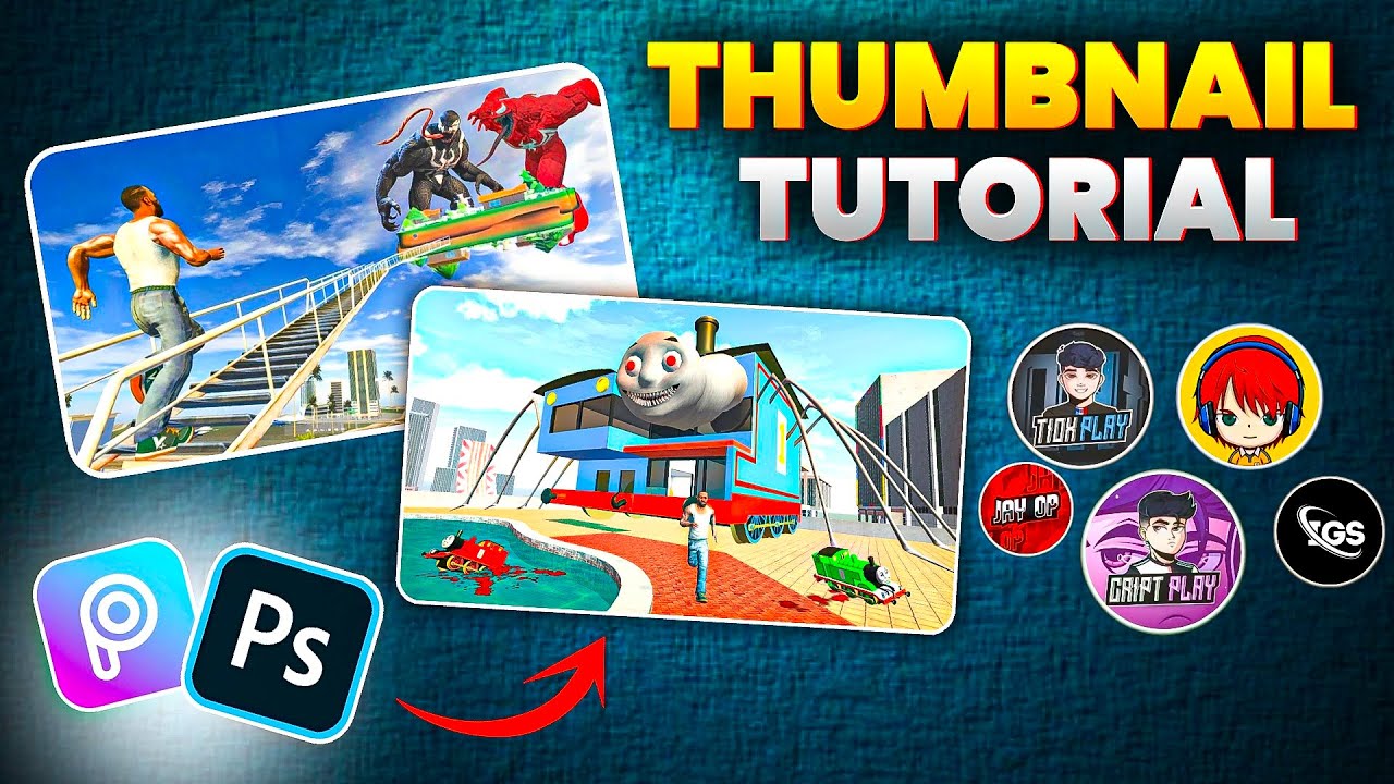 How to Make Thumbnail Of Indian Bikes Driving 3D ( In Mobile ) - YouTube