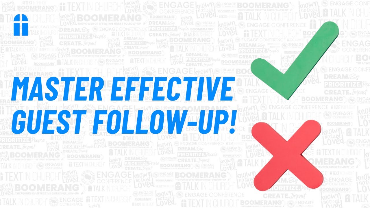 Do's and Don'ts of Church Guest Follow-Up - YouTube