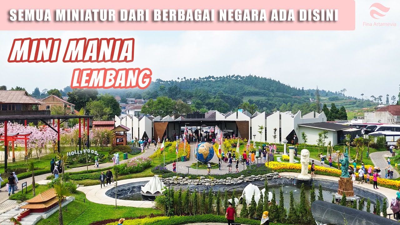 SEMUA MINIATUR DUNIA ADA DISINI‼️DESTINASI WISATA Mini Mania Lembang ...