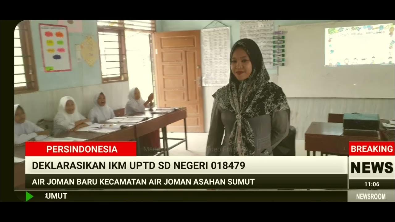 Deklarasikan IKM UPTD SD Negeri 018479 Air Joman Asahan Sumut - YouTube