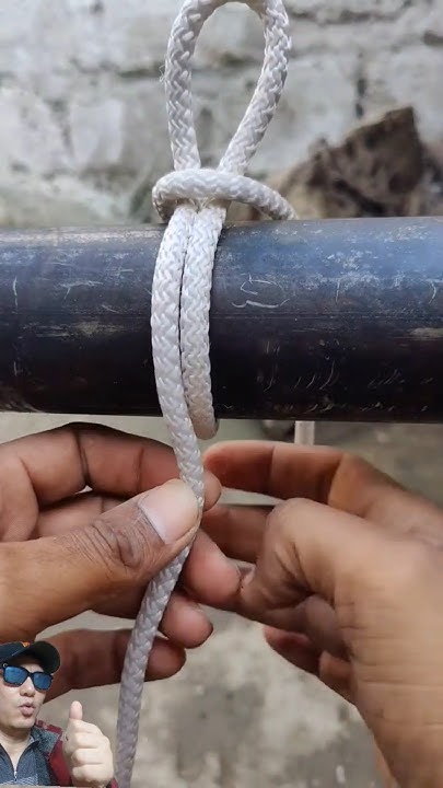 Watch it when you travel#rope#knots #knot#craft#diy#skills#climing#lifeskills#howto#tip#idea# ...