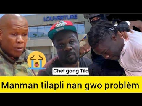 Manman chef gang ti lapli ak tout pitit li nan gwo problèm bò kote komisè a. pran sanw pou tande ...