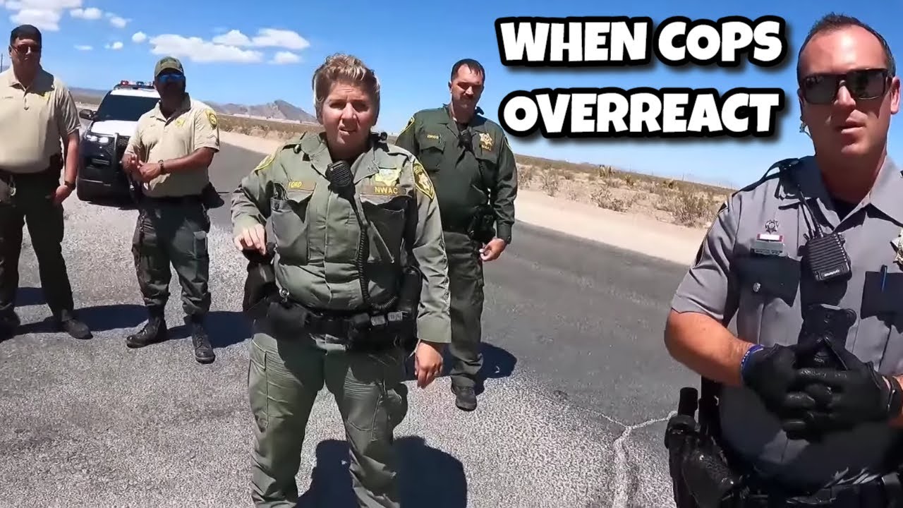 Surrounded By Cops For Recording In Public - YouTube