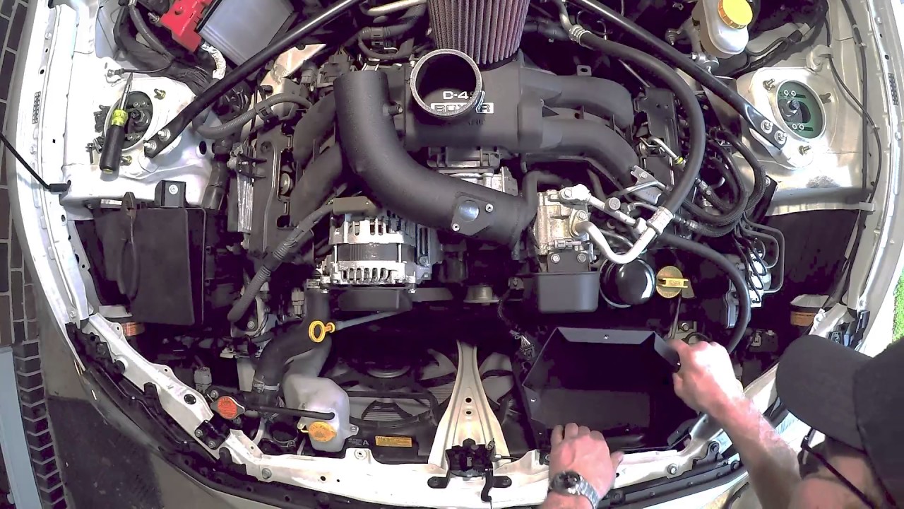 Grimmspeed intake install BRZ - YouTube