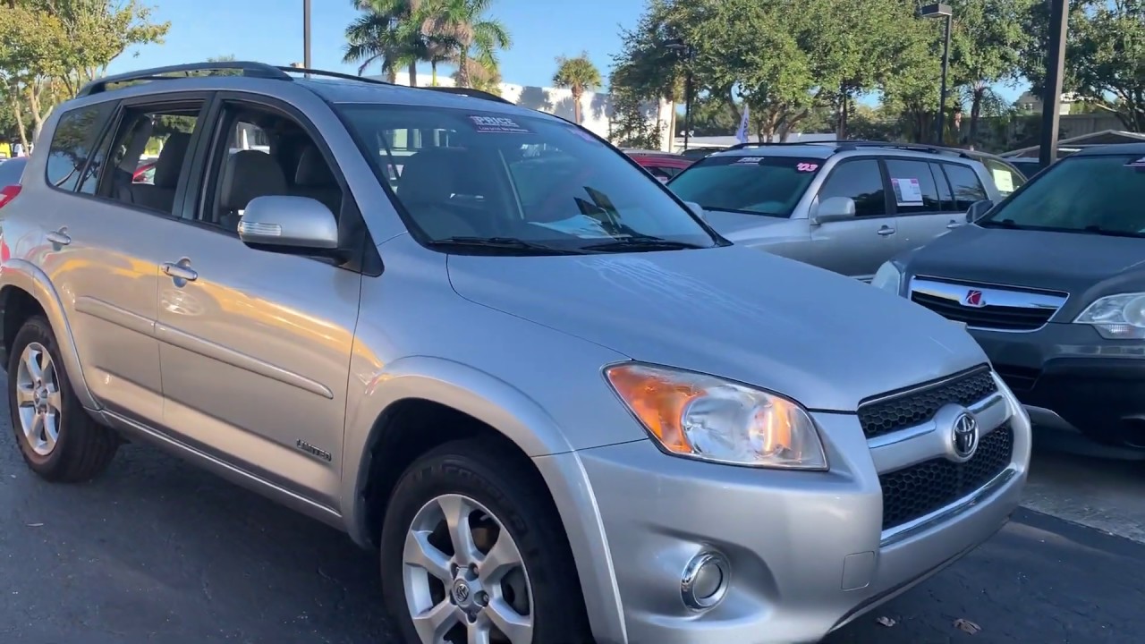 2012 Toyota RAV4 Limited SUV Silver - YouTube