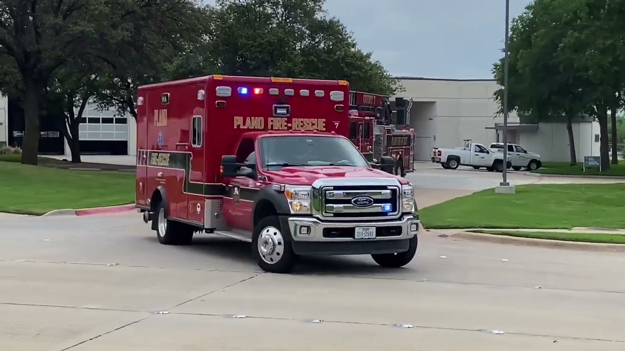 Plano Fire And Rescue Responding (Please Read Description) - YouTube