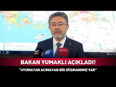 #SONDAKİKA Bakan Yumaklı Orman Yangınları Hakkında Açıklamalarda Bulundu