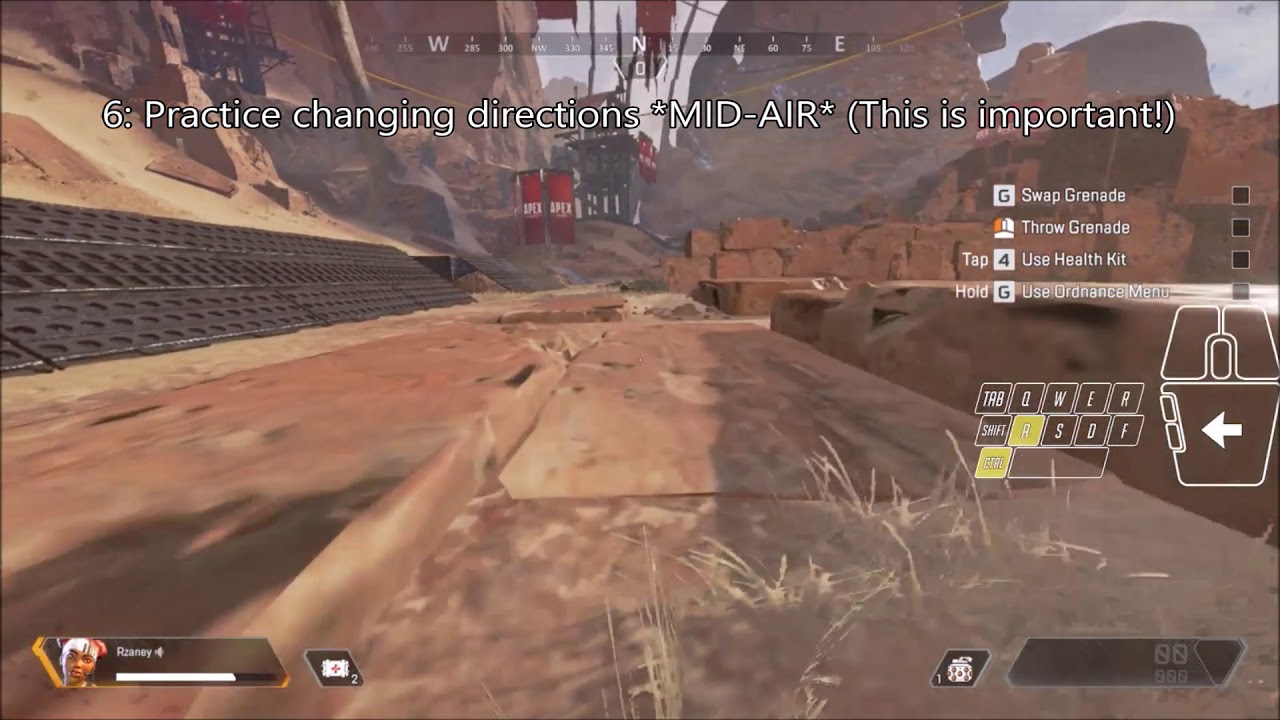 [Apex Legends Tutorials + Inputs] Quick Step-By-Step Guide To B-Hopping ...