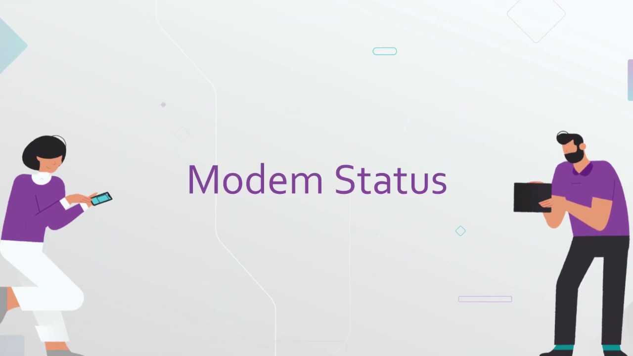 SendQuick Entera Modem Status - YouTube