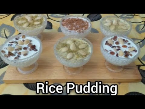 Rice pudding🍮🍚Roz bil laban in English - YouTube