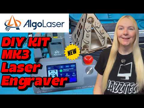 NEW AlgoLaser DIY Kit Mk3 Laser Engraver & Cutter 400x400mm