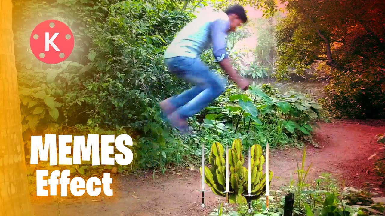 How to make memes video on KineMaster - YouTube