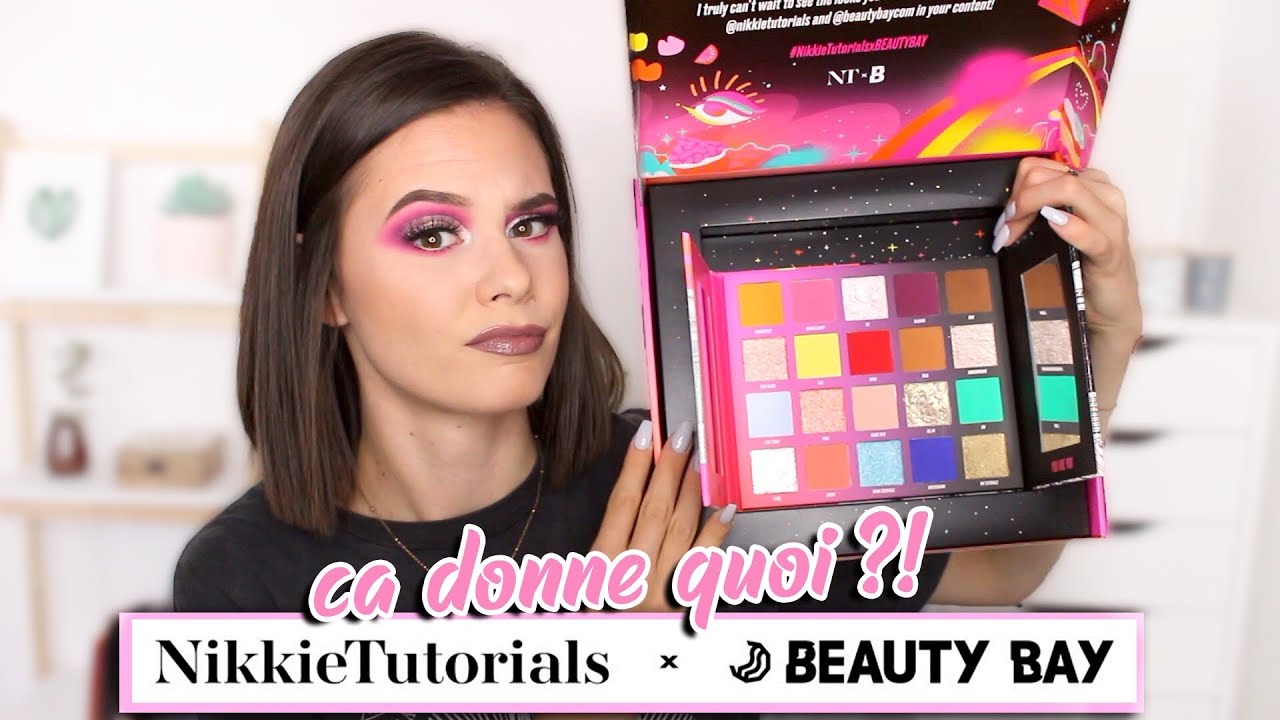 NikkieTutorials x Beautybay ⎮ Mon avis sur la palette ! - YouTube