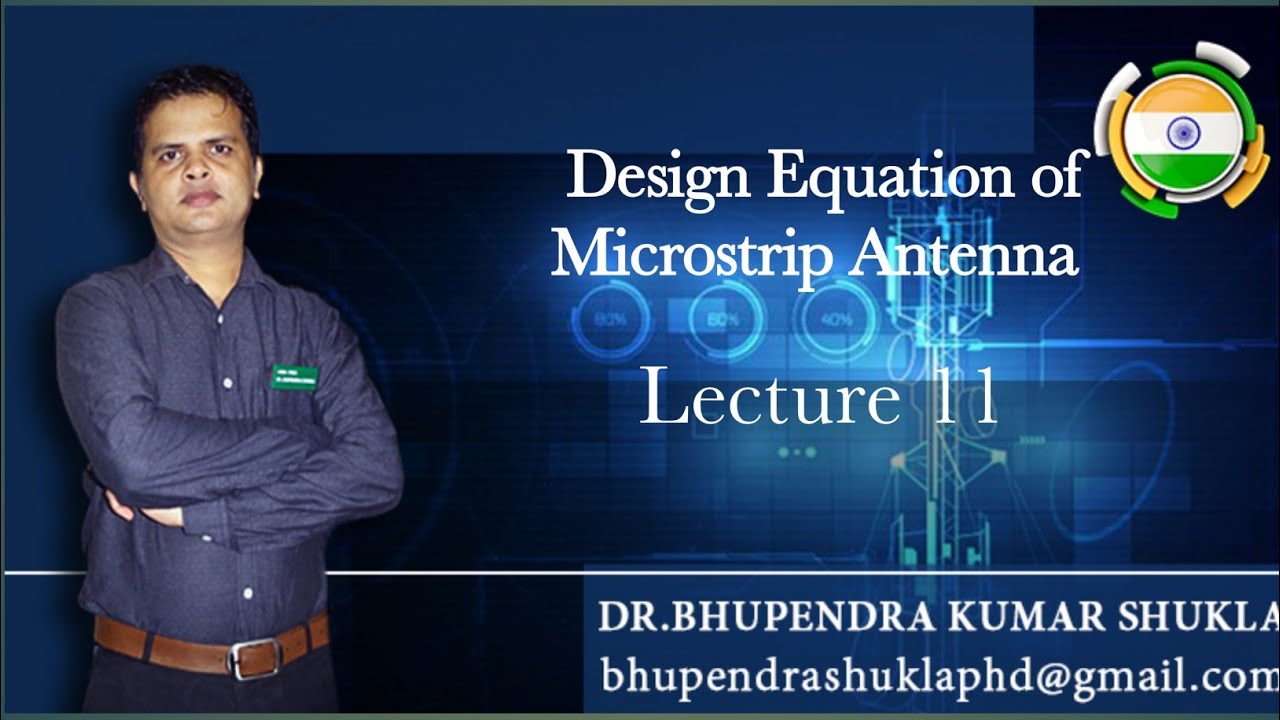 DESIGN EQUATION OF MICROSTRIP ANTENNA - YouTube
