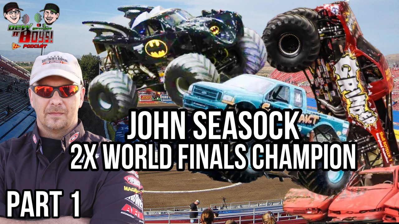 John Seasock Monster Jam World Finals 2X Racing Champion | Episode 4 ...