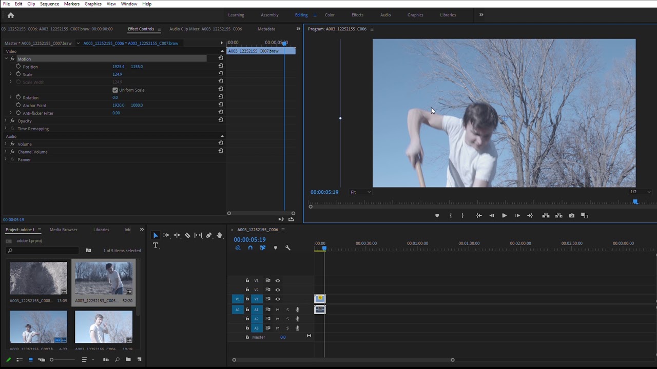 Resize Video in Adobe Premiere Without Losing Quality - YouTube