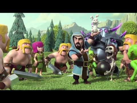 Clash of clans Newest trailer - Magic (Wizard)