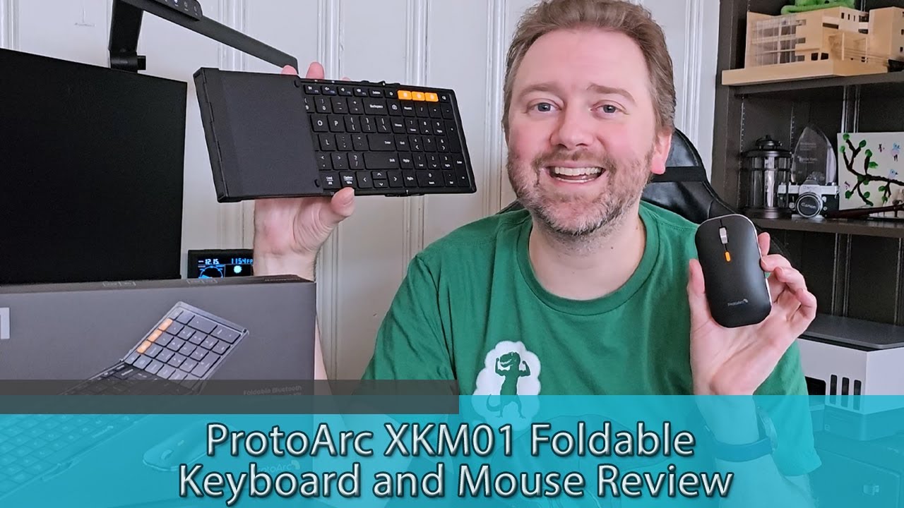 KEYBOARD FOR YOUR TABLET - ProtoArc Foldable Keyboard and Mouse Review ...