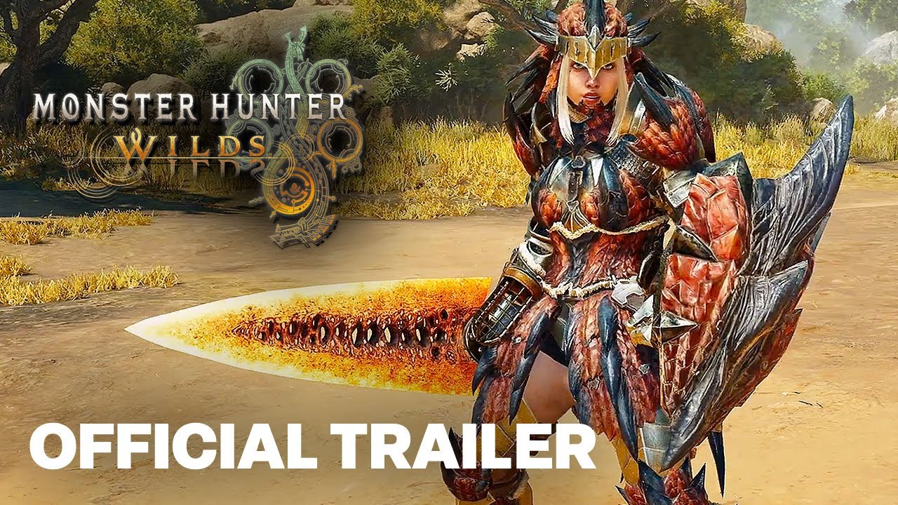 Monster Hunter Wilds - Official Sword & Shield Weapon Gameplay Overview ...